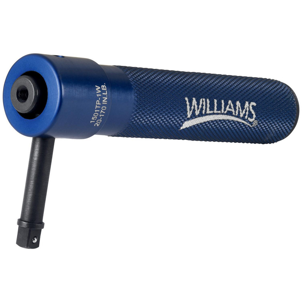 Williams - Preset Torque Wrench: 1/4" Drive, Female Hex Drive, Inch ...