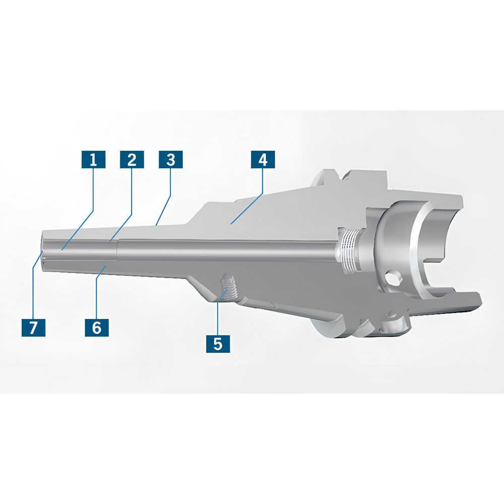 HAIMER - Shrink-Fit Tool Holder & Adapter: BT30 Taper Shank | MSC Direct