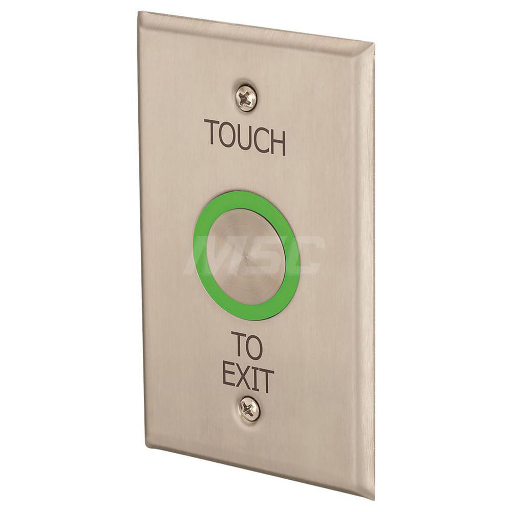 Locknetics - Touchplate Switch Stainless Steel | MSC Direct