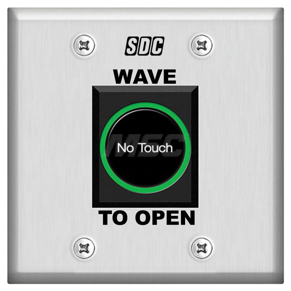 SDC - Infrared Touchless Exit Touchplate Switch Stainless Steel | MSC ...