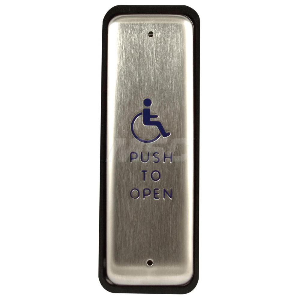 BEA - Push Plates: Stainless Steel, 2, 4.75 | MSC Direct