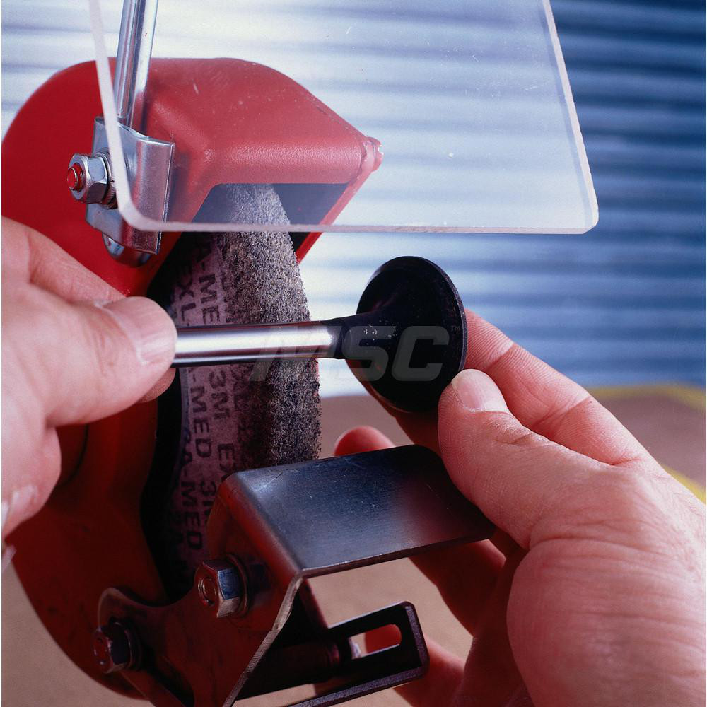 3M - Deburring Wheel: 6" Dia, 1" Face Width, 1" Hole, Aluminum Oxide ...