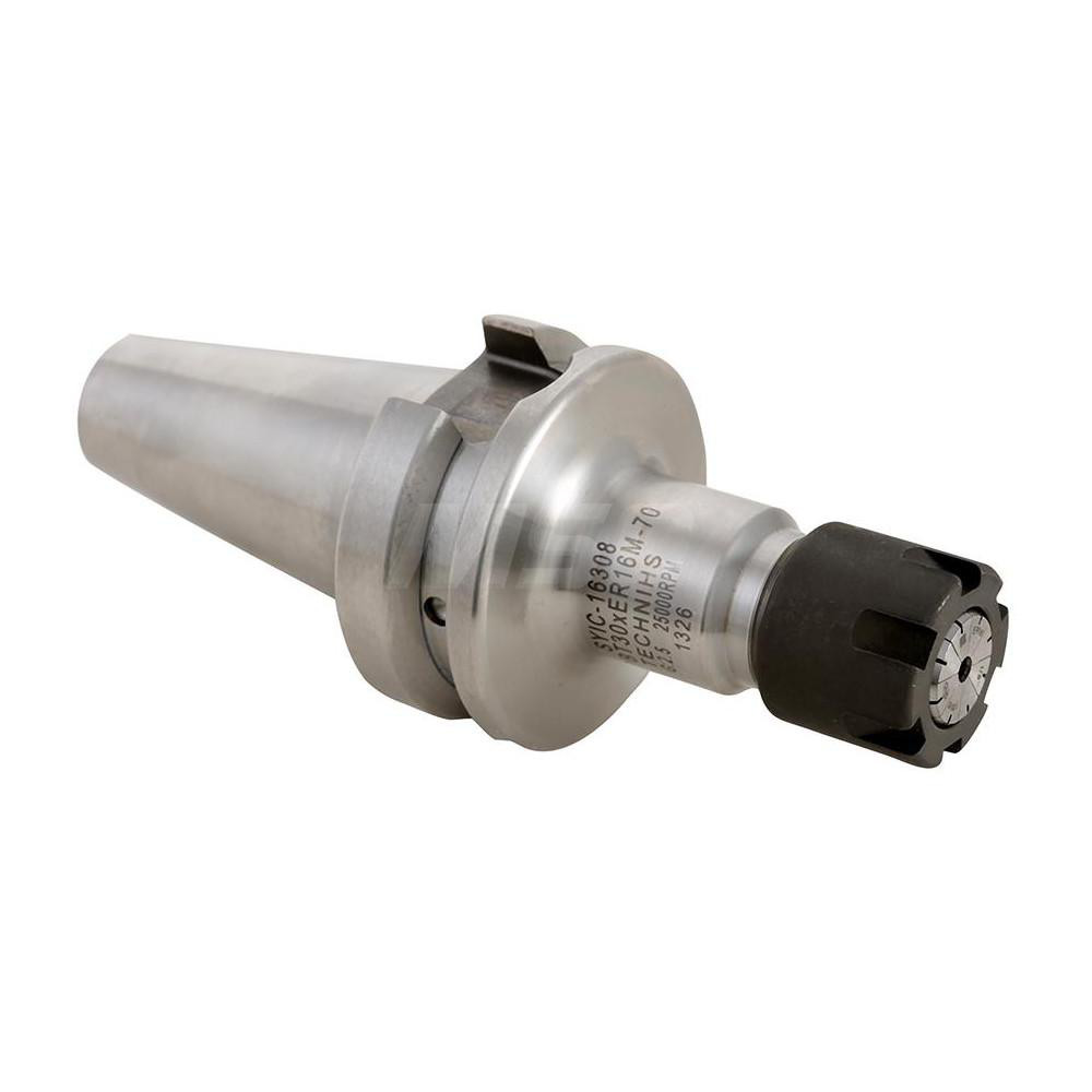 Techniks - Collet Chuck: ER16 Collet, Taper Shank | MSC Direct