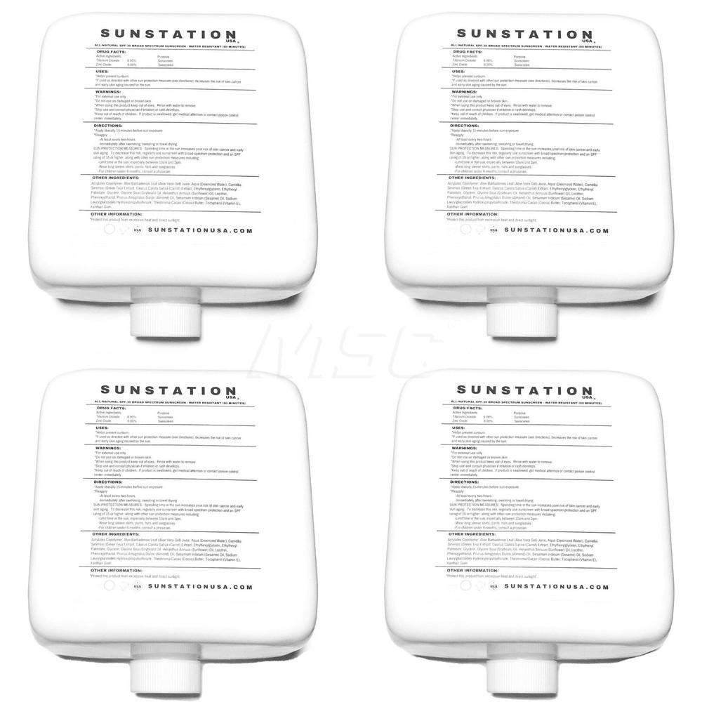 Sunstation USA 32 Fl Oz 4 Pack 30 SPF Fragrance Free Sunscreen Lotion Sunstation USA 32 Fl Oz 4 Pack 30 SPF Fragrance Free Sunscreen Lotion