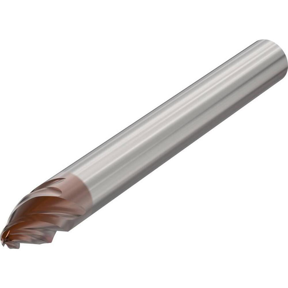 Seco - Tapered End Mill: 20 deg Angle per Side, 1.05 mm Small Dia, 12. ...