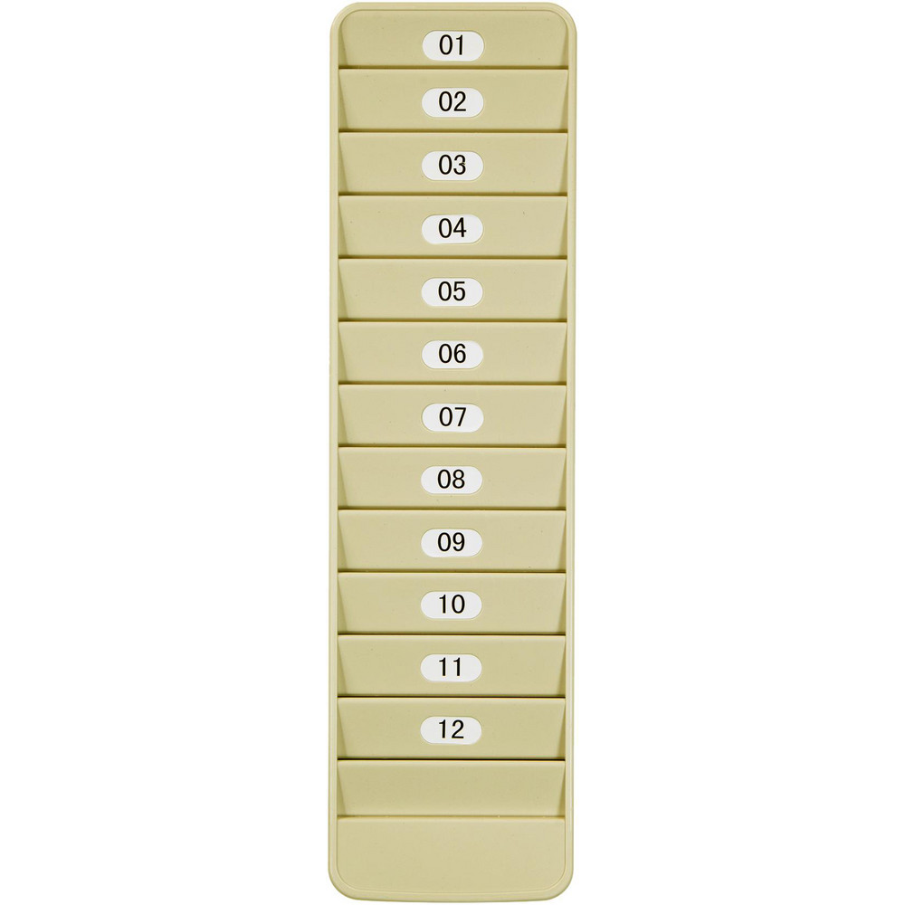 Pyramid - Badge Rack, 12 Pockets | MSC Direct