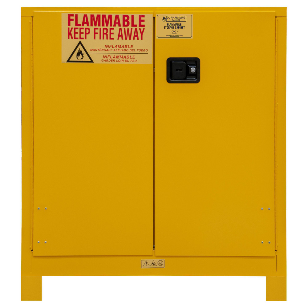 Durham - Flammable & Hazardous Storage Cabinets: 30.000 gal Drum, 2.000 ...