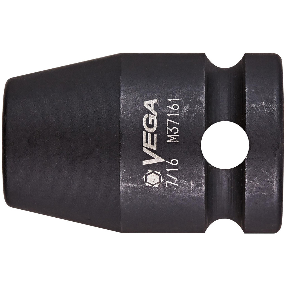 VEGA Industries - Impact Socket: 1/2" Drive, 18 mm Socket, Square Drive ...