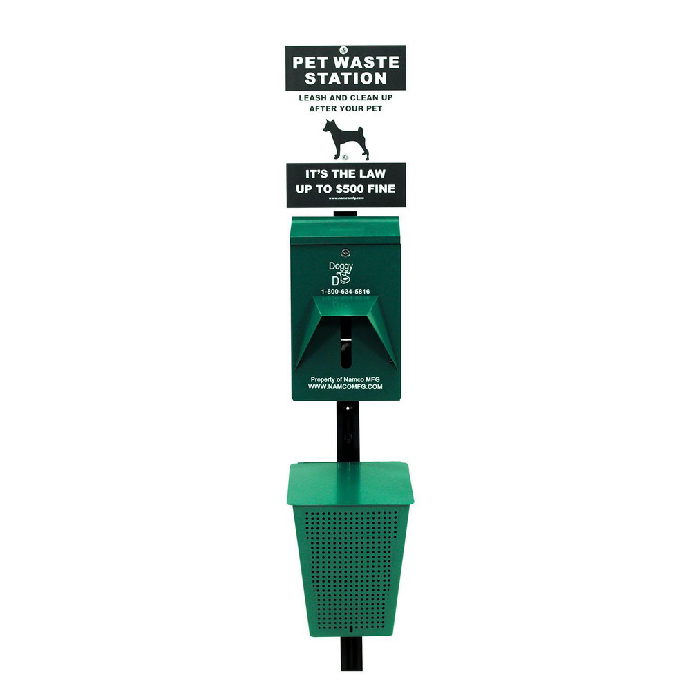 Namco - Pet Waste Stations: Container Shape: Rectangle; Overall Height ...