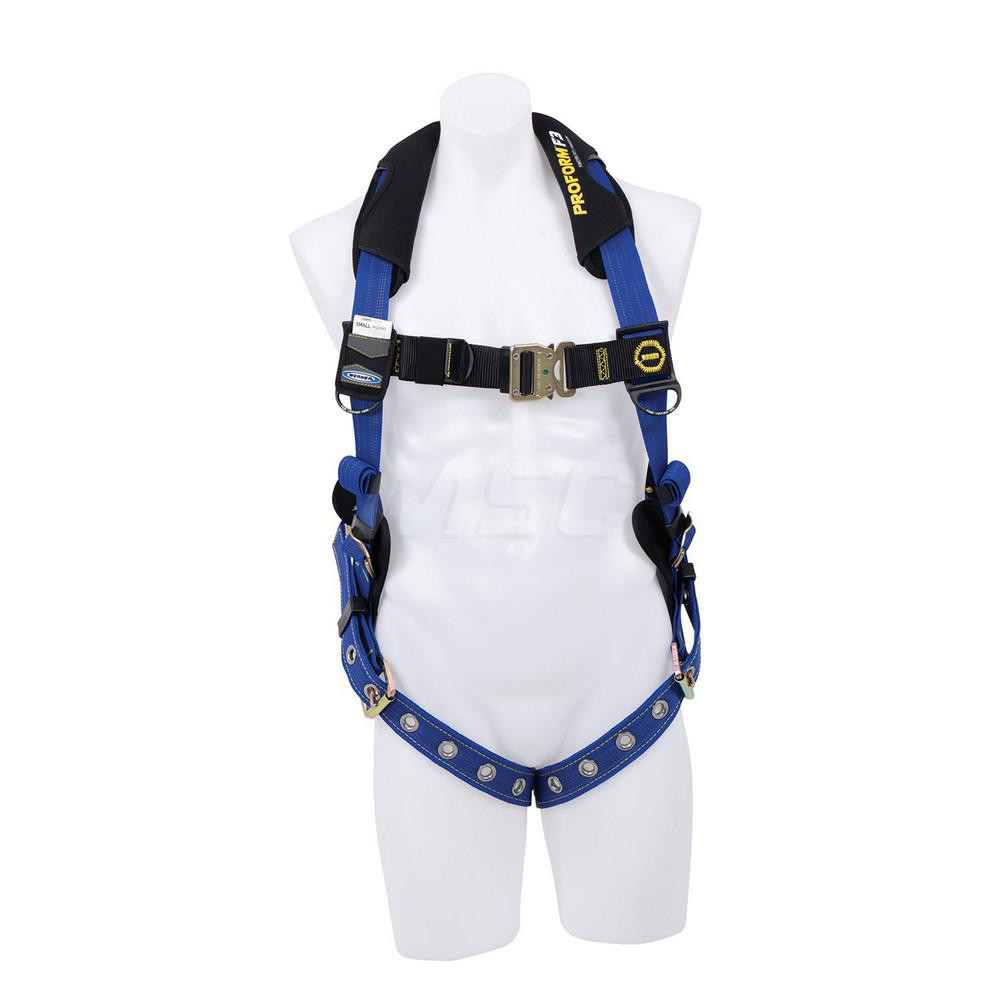 Werner - Fall Protection Harnesses: 400 Lb, Single D-Ring Style, Size ...