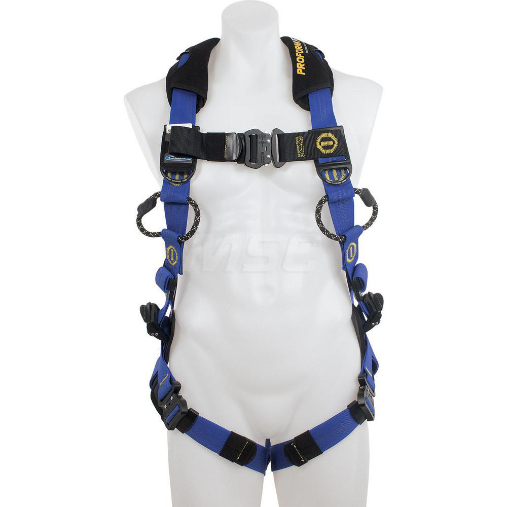 Werner - Fall Protection Harnesses: 400 Lb, Single D-Ring Style, Size X ...