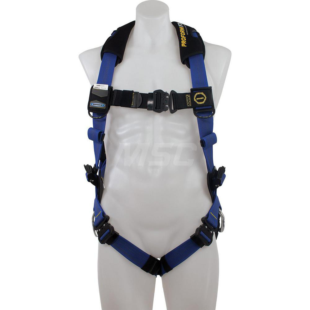 Werner - Fall Protection Harnesses: 400 Lb, Single D-Ring Style, Size ...