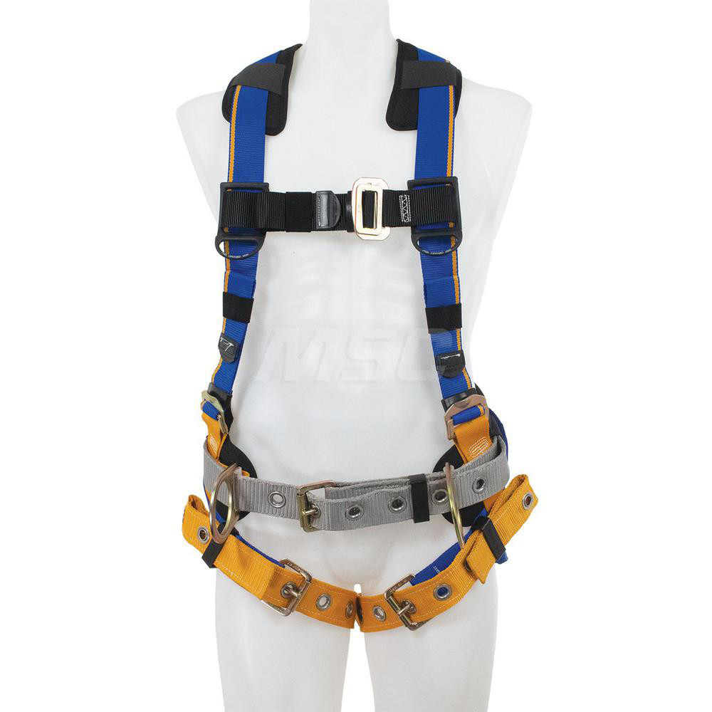 Werner - Fall Protection Harnesses: 400 Lb, Back and Side D-Rings Style ...