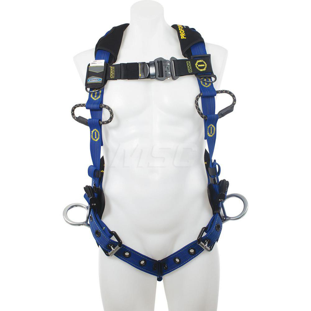 Werner - Fall Protection Harnesses: 400 Lb, Single D-Ring Style, Size ...