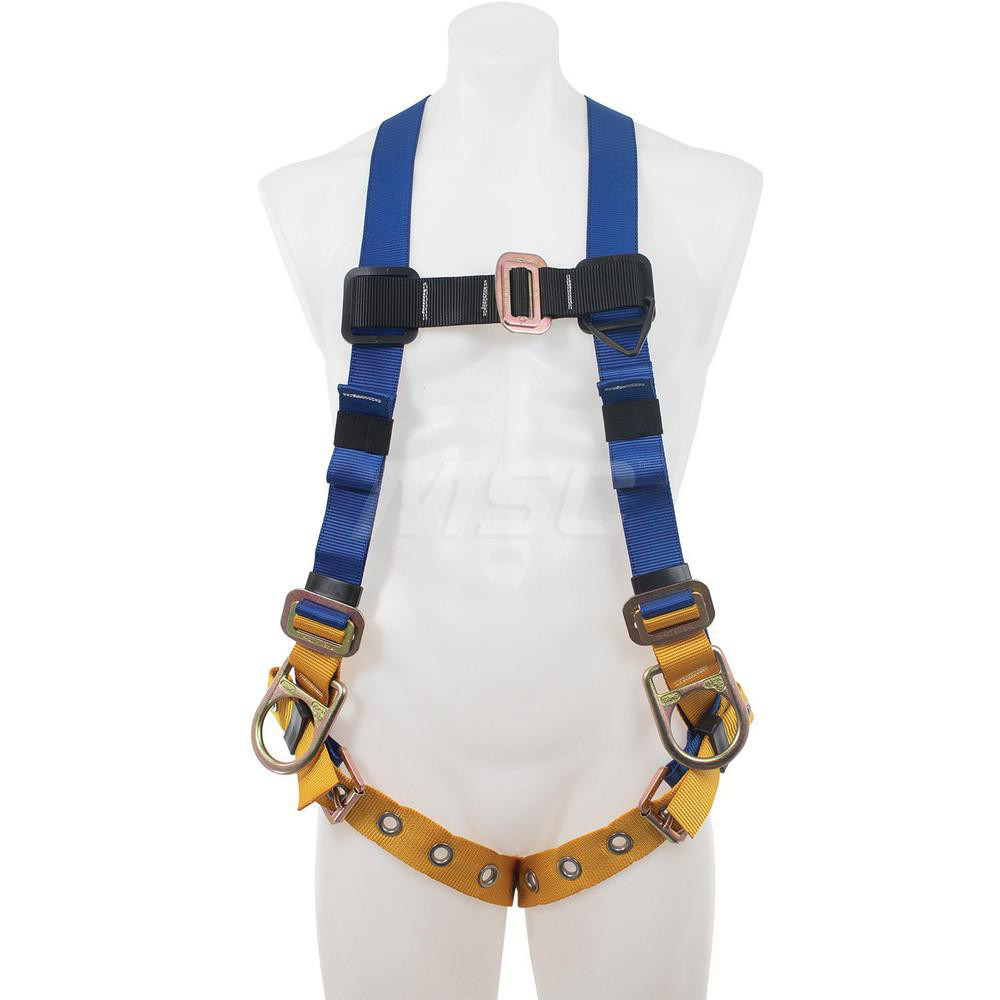 Werner - Fall Protection Harnesses: 310 Lb, Back and Side D-Rings Style ...