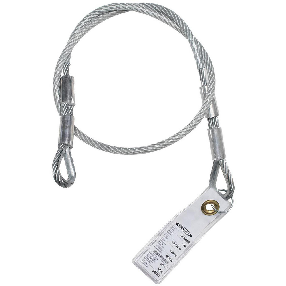 Werner - Anchor Cable Choker: Vinyl Coated Galvanized Steel Cable, 48 ...