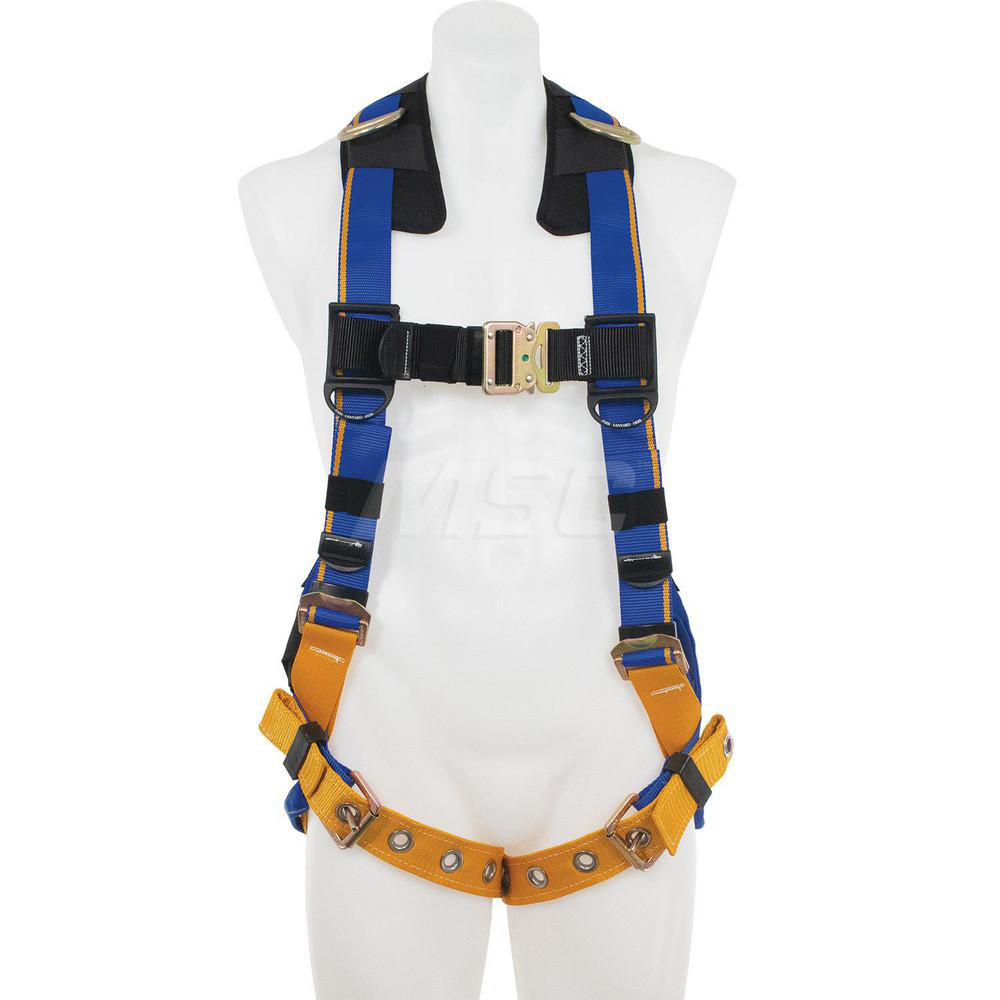 Werner - Fall Protection Harnesses: 400 Lb, Back and Side D-Rings Style ...