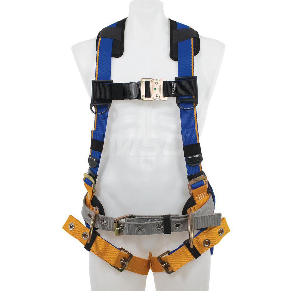 Werner - Fall Protection Harnesses: 400 Lb, Back and Side D-Rings Style ...