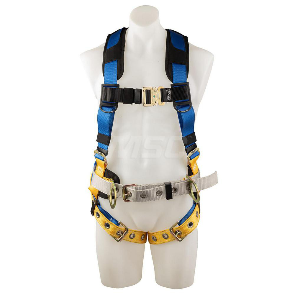 Werner - Fall Protection Harnesses: 400 Lb, Back and Side D-Rings Style ...