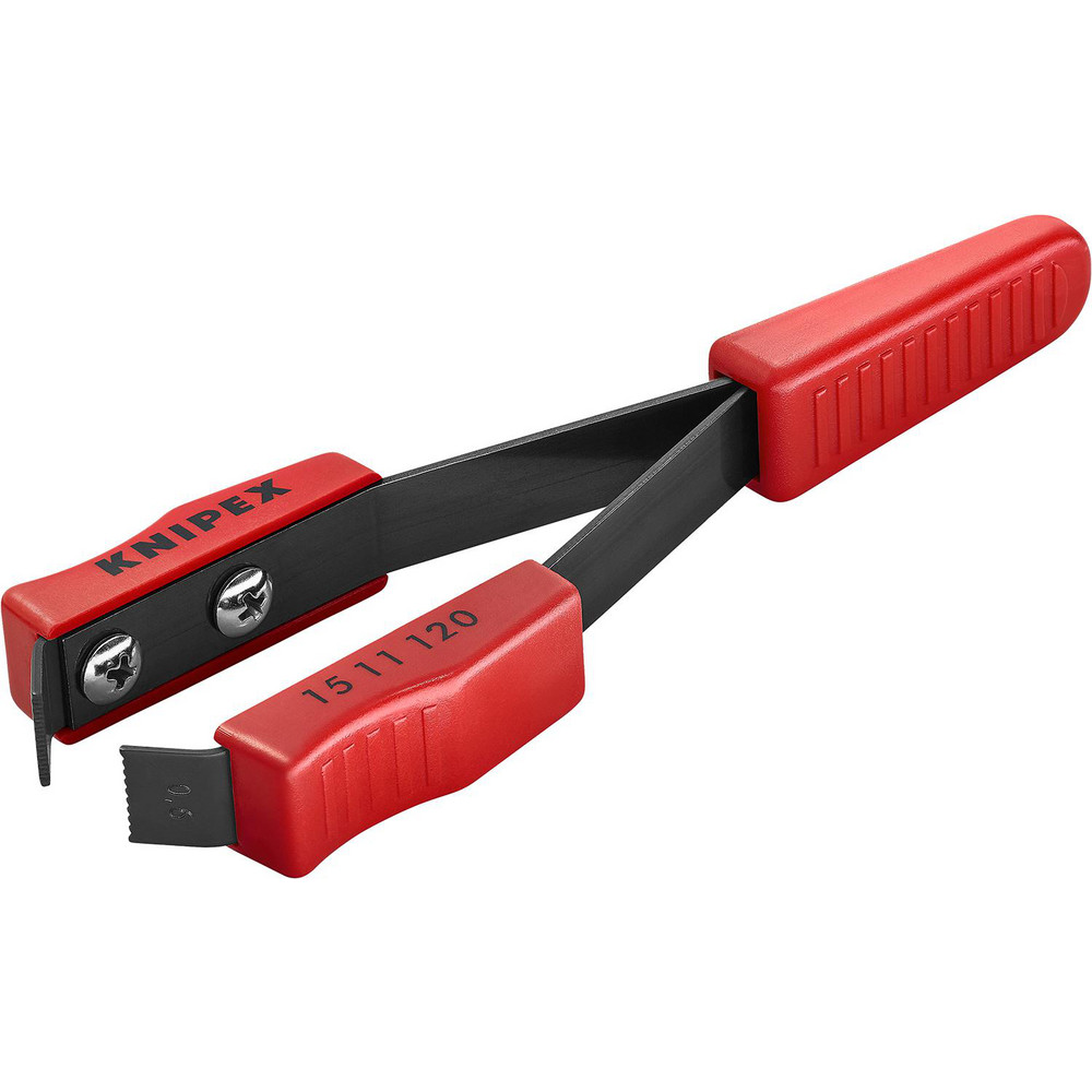Knipex - 1-5/8X1-9/16X4-3/4 RED STRIP TWEEZER W/MAG TIP | MSC Direct