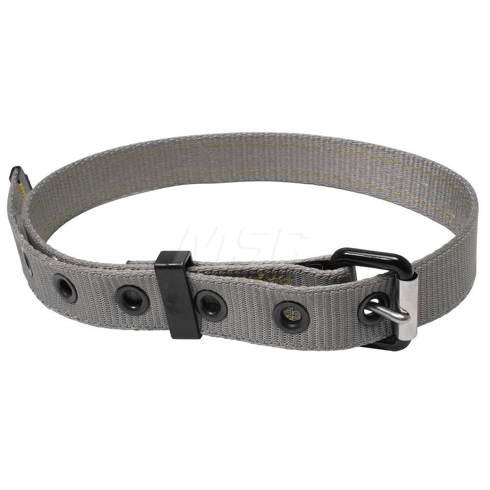 Werner - Fall Protection Positioning Belt: Polyester, Gray, Use with ...