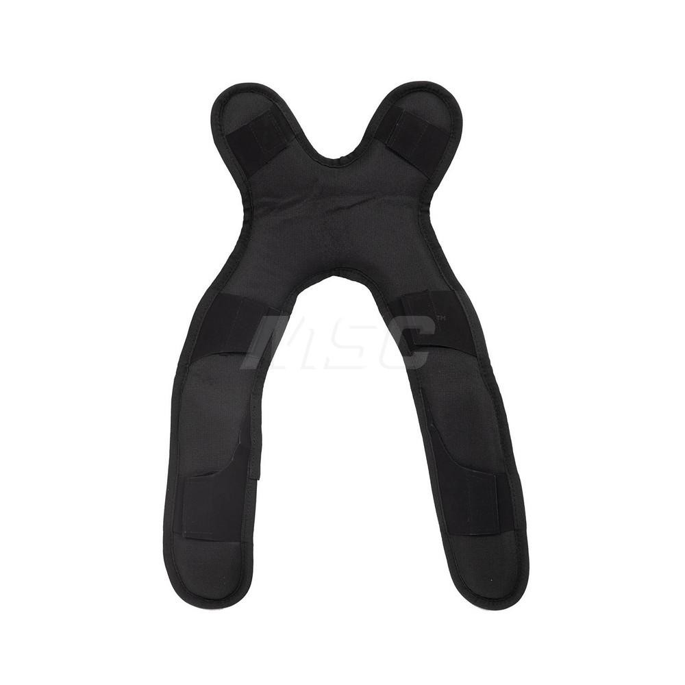 Werner - Fall Protection Harness back pad: Polyester, Black, Use with ...