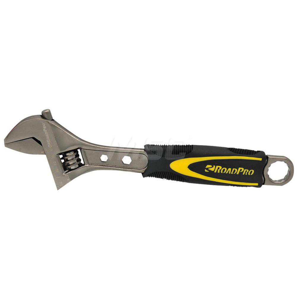 RoadPro - Adjustable Wrench: 10" OAL, 1" Jaw Capacity | MSC Direct