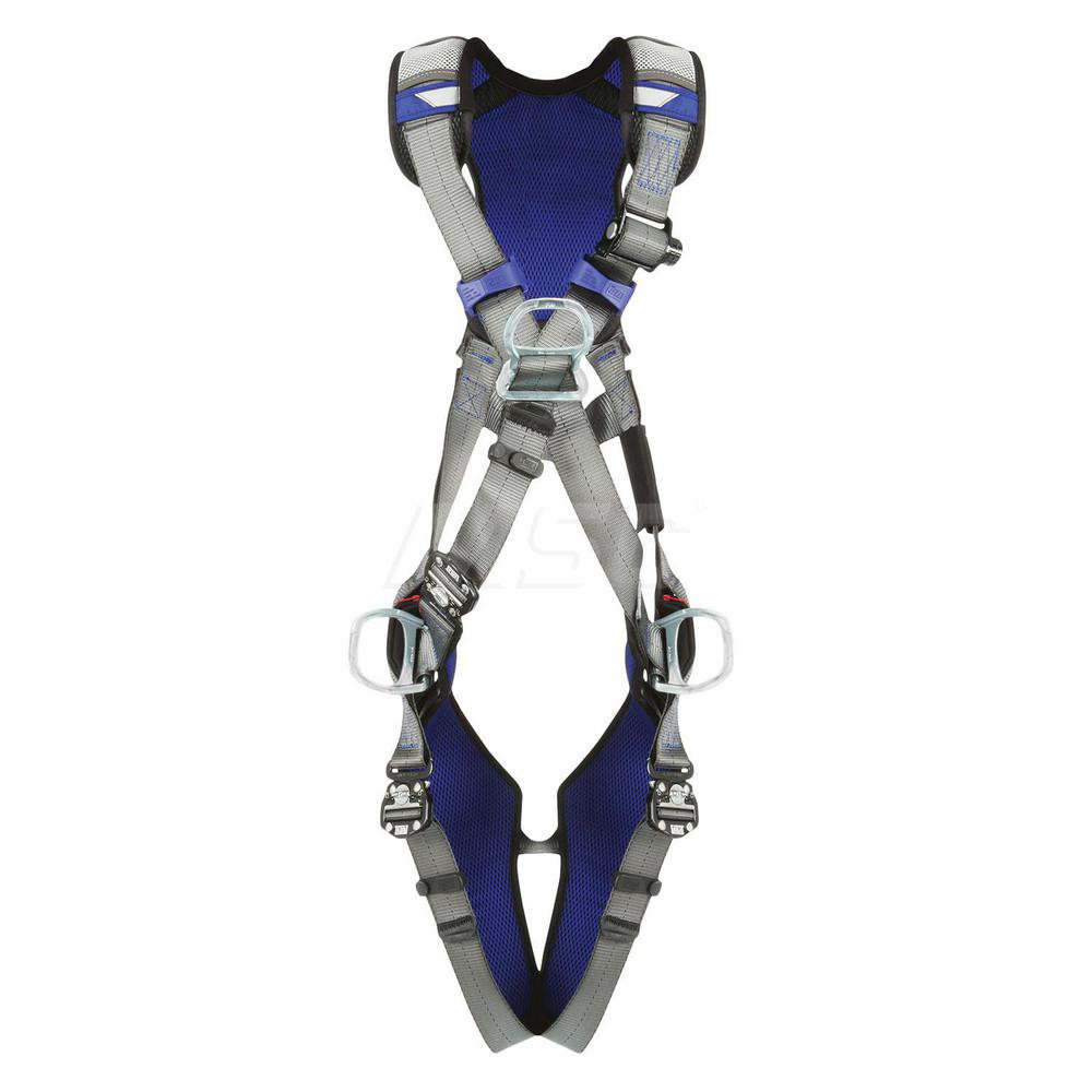 DBI-SALA - Fall Protection Harnesses: 420 Lb, Cross-Over Style, Size 2X ...