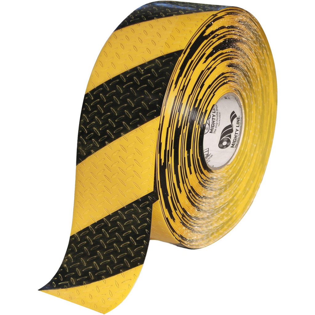 Mighty Line - Floor & Aisle Marking Tape: 4" Wide, 100' Long, PVC | MSC ...