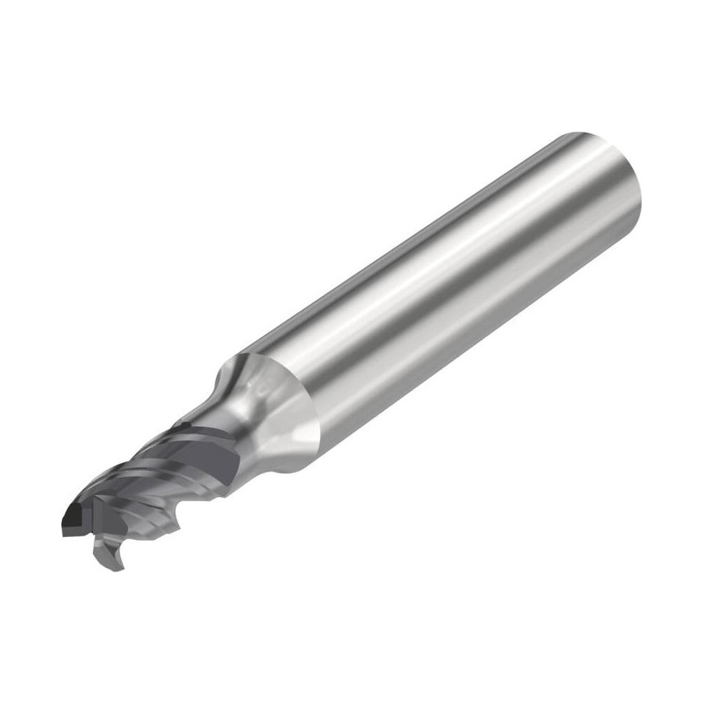 Seco - Corner Radius End Mill: 5.50 mm Dia, 8.00 mm LOC, 3 Flute, Solid ...