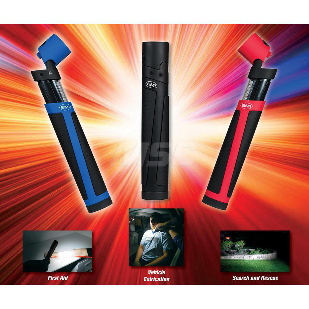 EMI - Handheld Flashlight: LED, 160 Lumens, 100000 hr Max Run Time, AAA ...