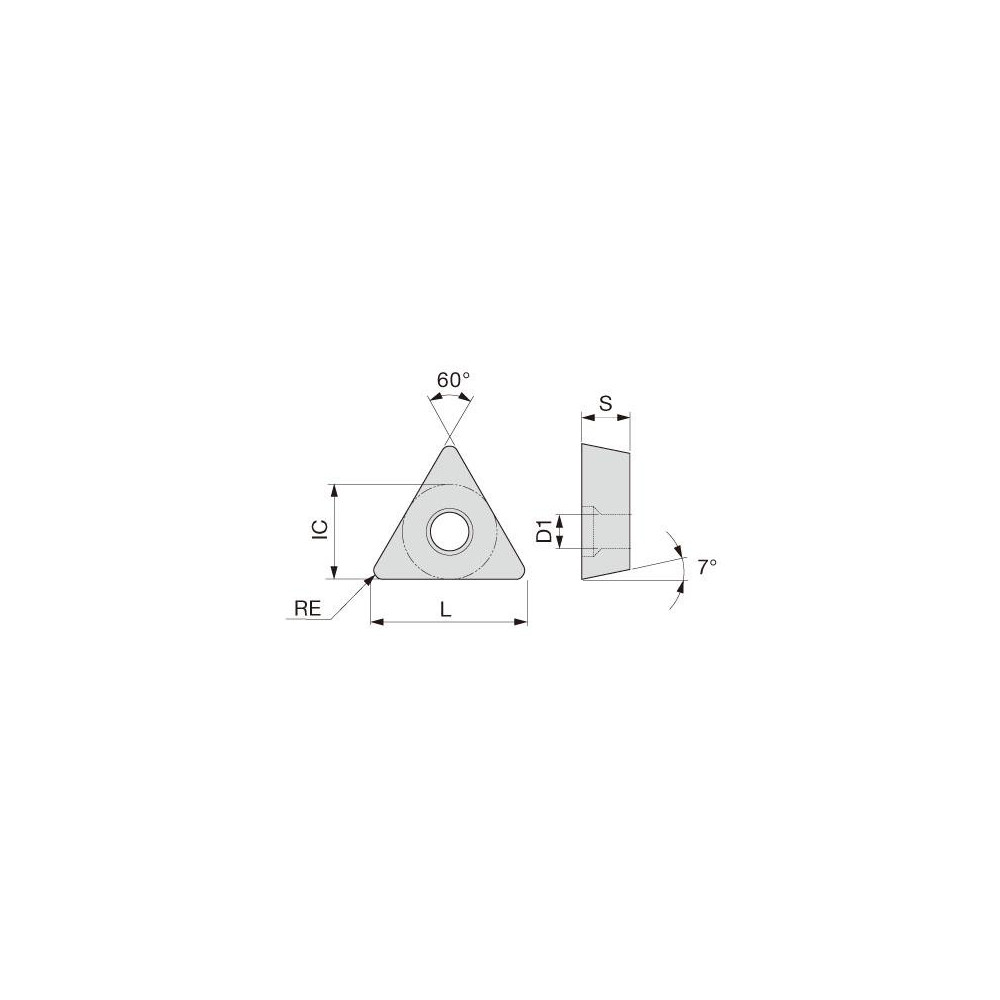 Tungaloy Turning Inserts Insert Size Code 32 51 Insert Shape