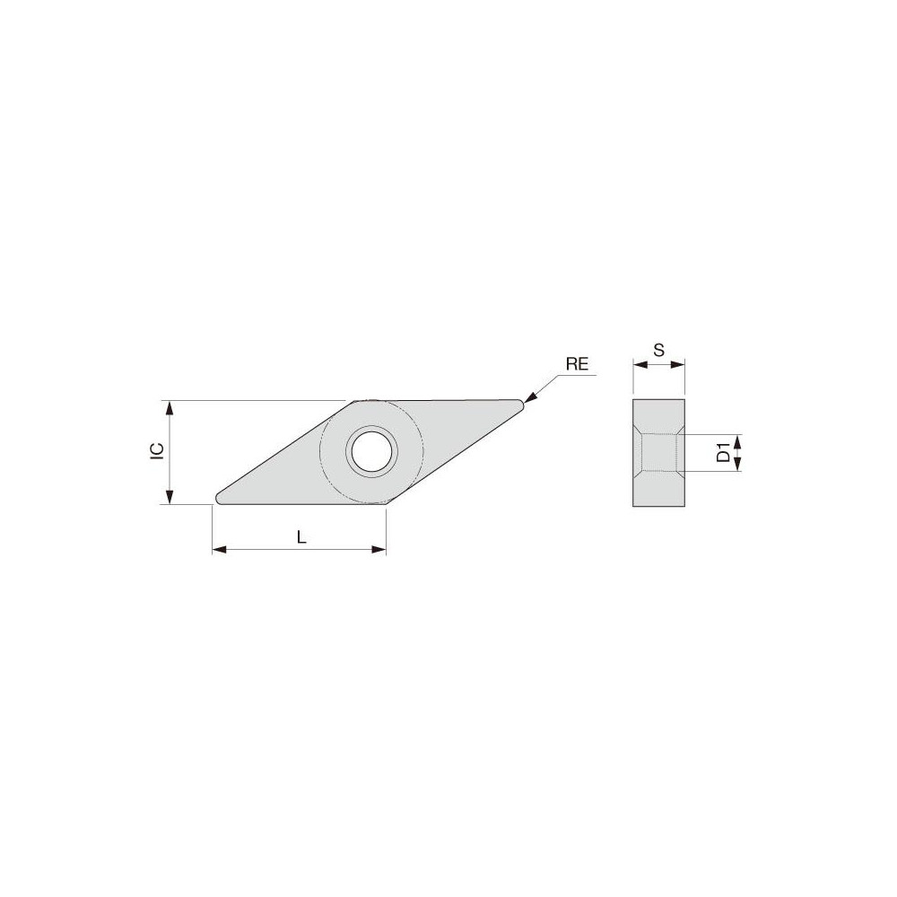 Tungaloy - Turning Insert: VNMG331-33 TH10, Carbide | MSC Direct