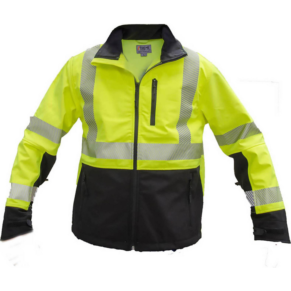 Bon Tool - Jacket: Size X-Large, Polyester & Spandex, Zipper Closure ...