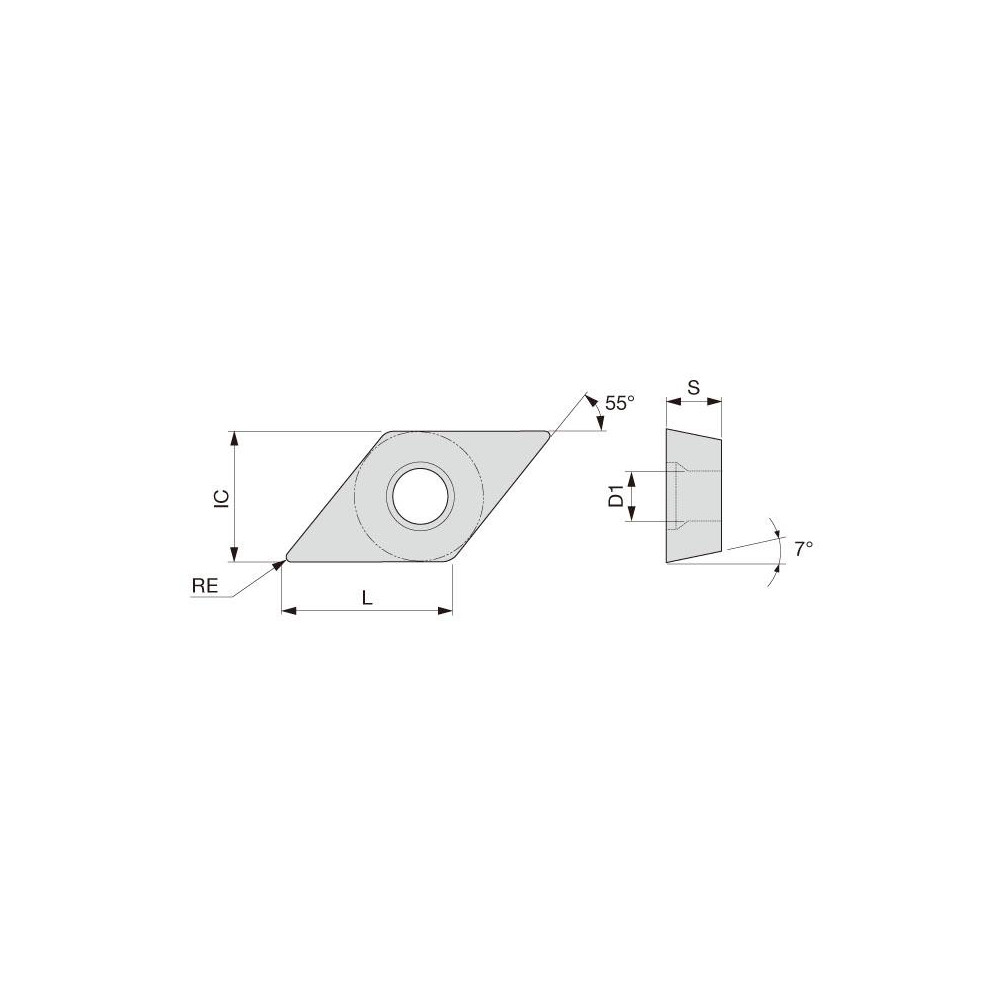 Tungaloy - Turning Inserts; Insert Style: DCMT ; Insert Size Code: 32. ...