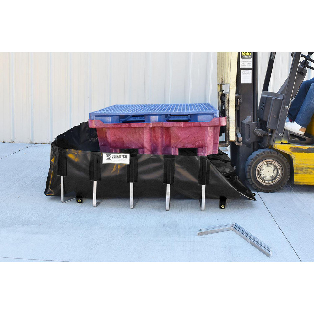 UltraTech® - Containment Berm: 598 gal Capacity, 20' Long, 12' Wide, 40 ...