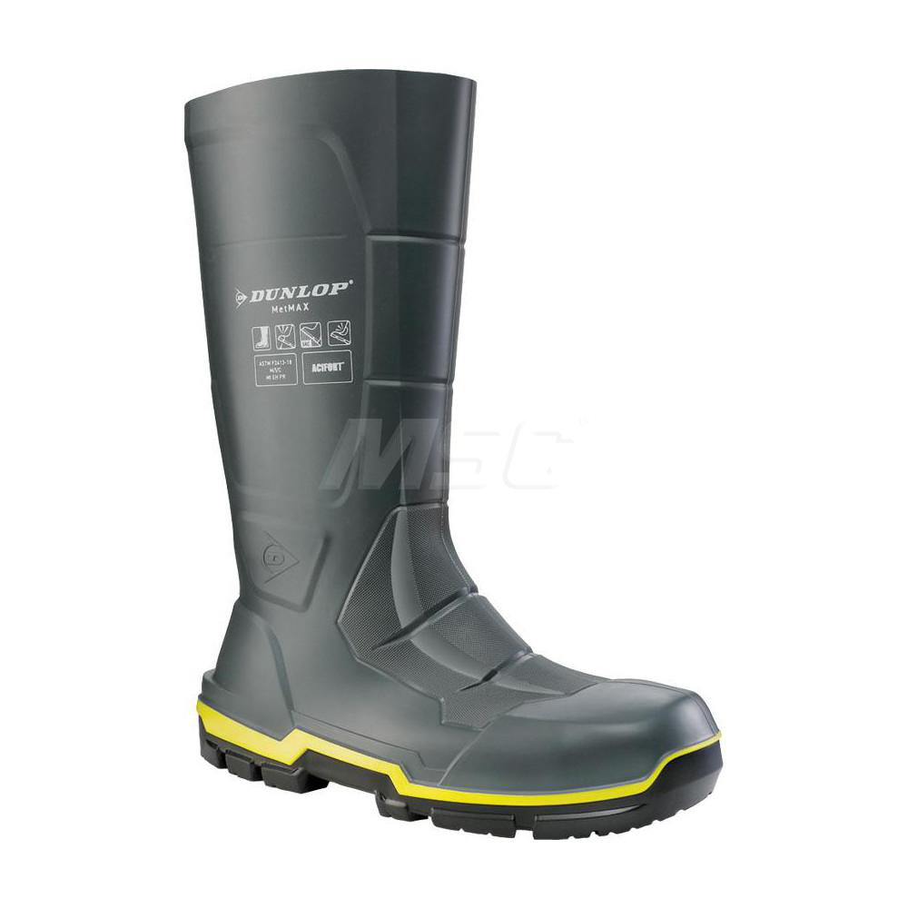 Dunlop Protective Footwear - Work Boot: Size 14, Polyurethane, Steel ...