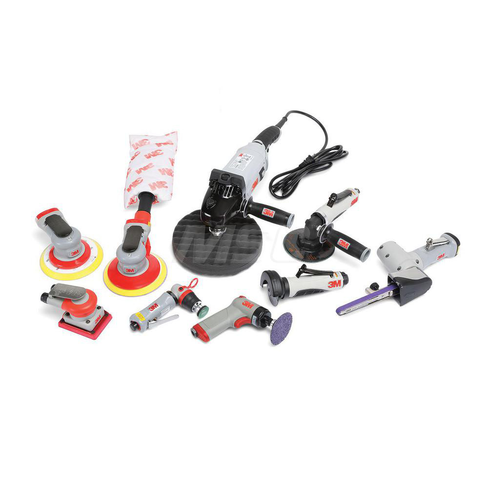 3M - Corded Orbital Sander: 3" Pad, 15000 OPM | MSC Direct