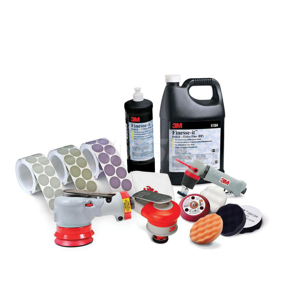 3M - Corded Orbital Sander: 5" Pad, 10000 OPM | MSC Direct