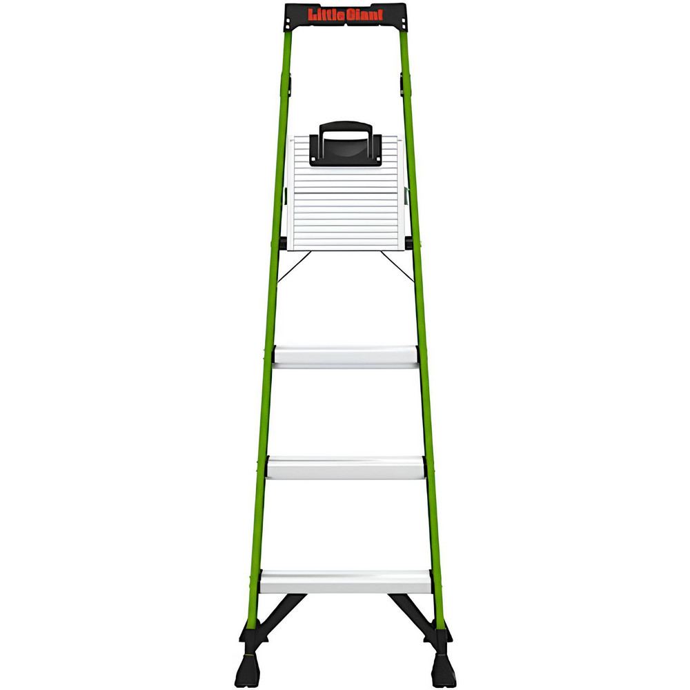 Little Giant Ladder - 4 Step Fiberglass Foldable Step Ladder: Type IA ...