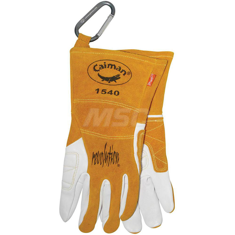 PIP - Welding Gloves: Caiman 1540, Size Large, Uncoated-Coated, Grain ...