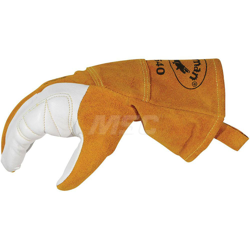 PIP - Welding Gloves: Caiman 1540, Size Large, Uncoated-Coated, Grain ...