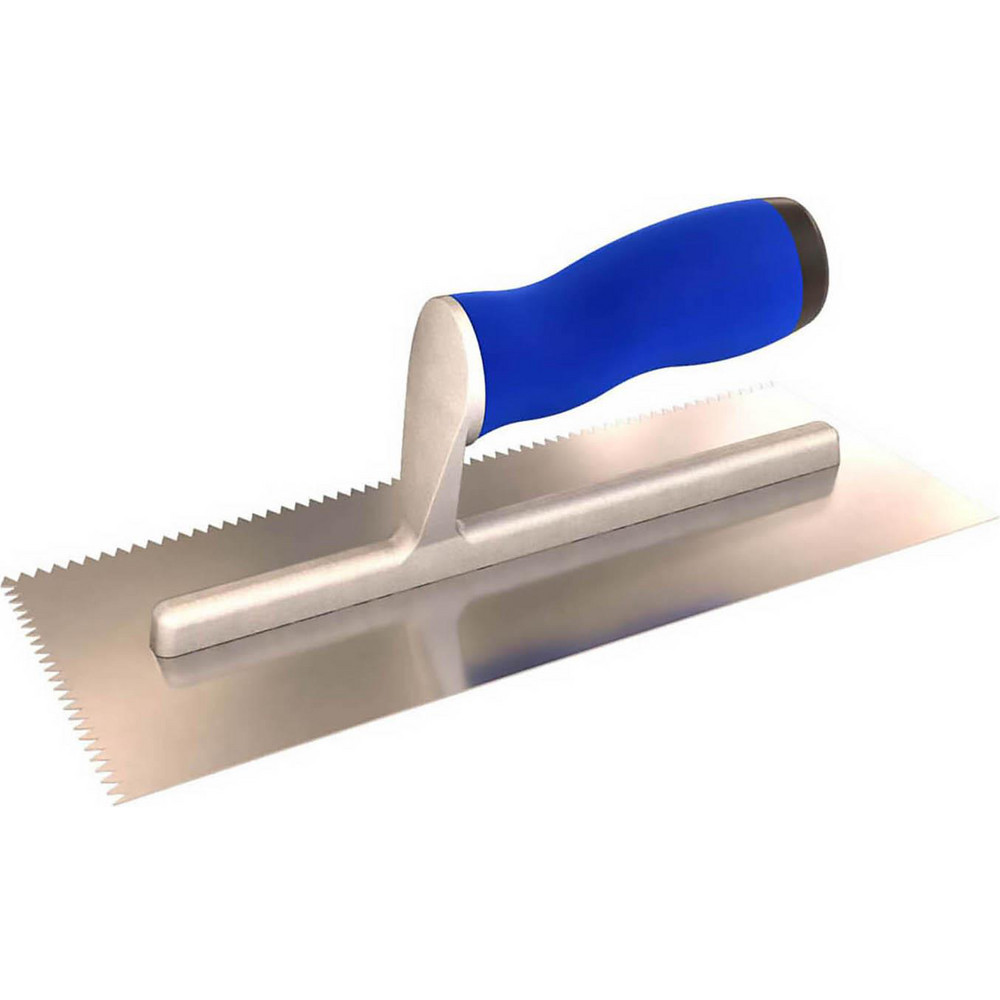 Bon Tool - Notched Trowel: Steel V-Notch Blade | MSC Direct