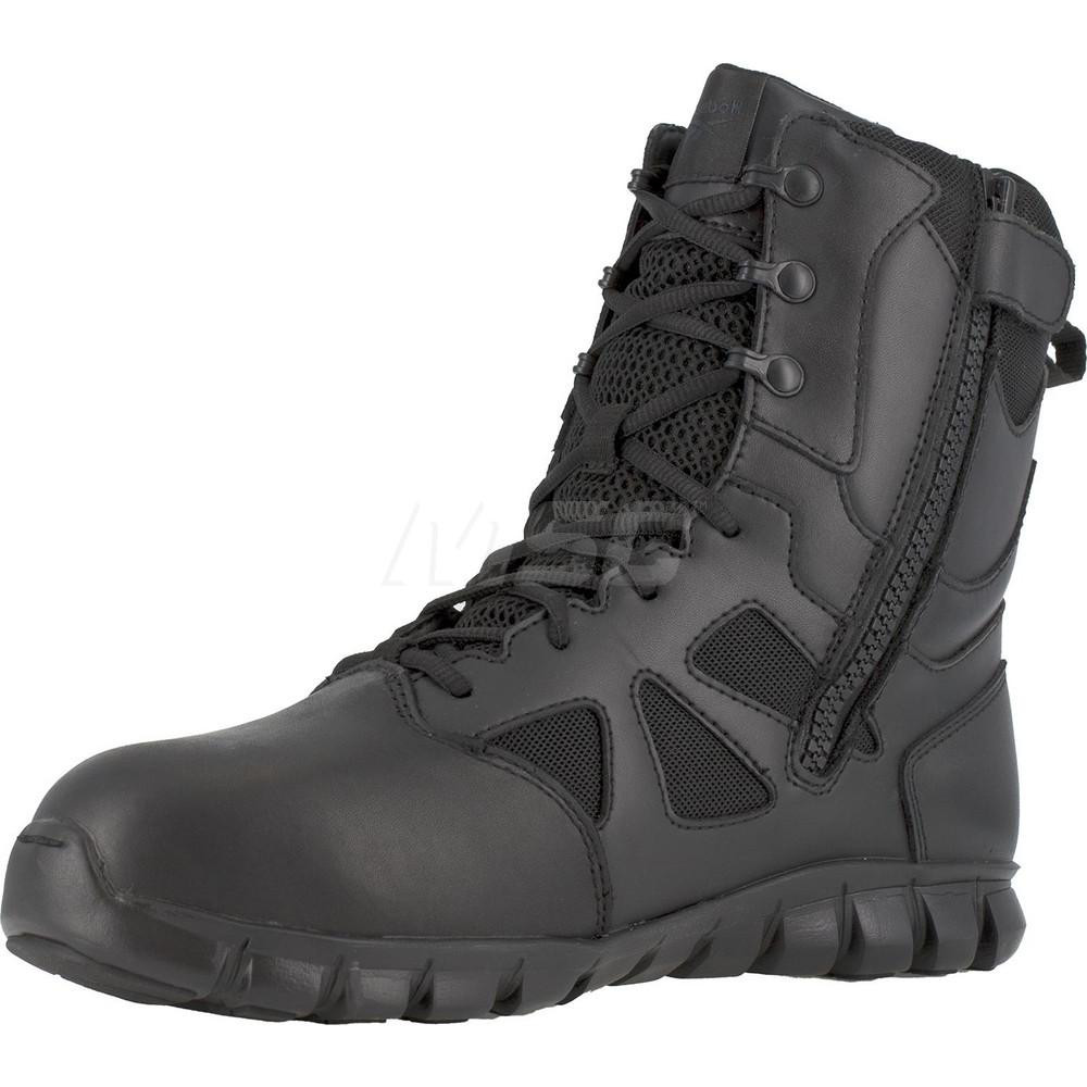 Reebok - Work Boot: Size 16, Leather & Nylon, Composite Toe, Military ...