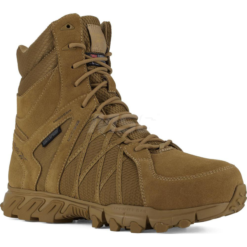 Reebok - Work Boot: Size 7, Leather & Nylon, Composite Toe, Military ...