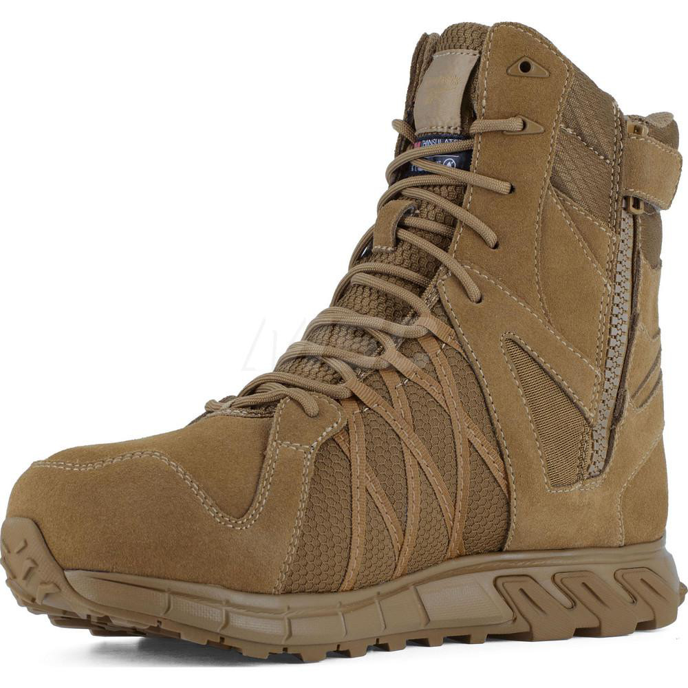Reebok - Work Boot: Size 16, Leather & Nylon, Composite Toe, Military ...