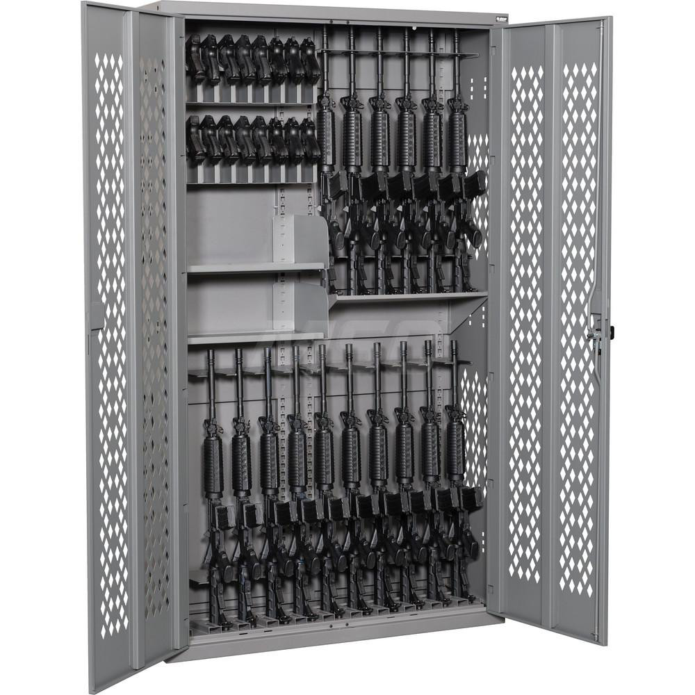 Datum - Gun Cabinets & Accessories: Weapon Rack, 42, 15, 72 | MSC Direct