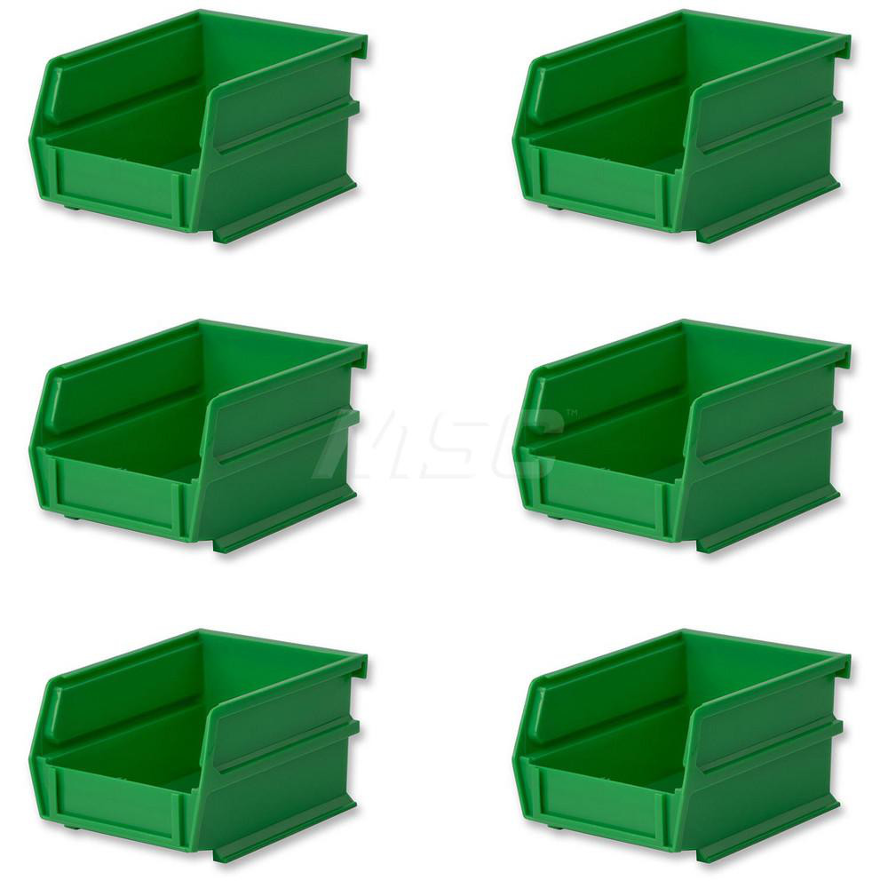 Triton Products - Plastic Hang, Stack & Nest Bin: Green - 23058647 ...
