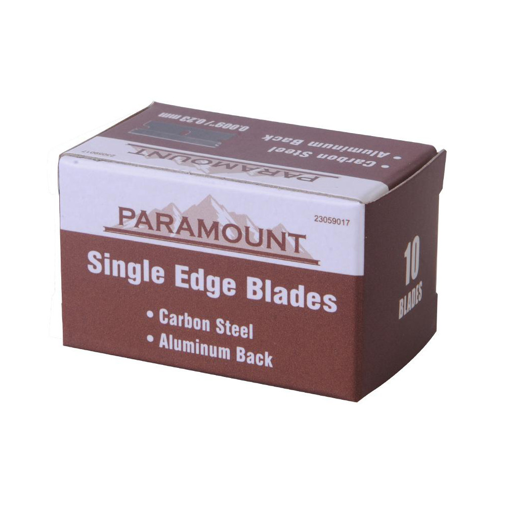 Paramount - Single Edge Knife Blade: - 23059017 - MSC Industrial Supply