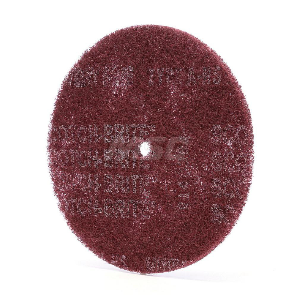 3M - Deburring Disc: 8" Dia, Very Fine Grade, Aluminum Oxide | MSC Direct